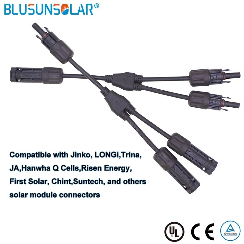 BLUSUNSOLAR 2 in 1Y branch connector для солнечных панелей 1500V