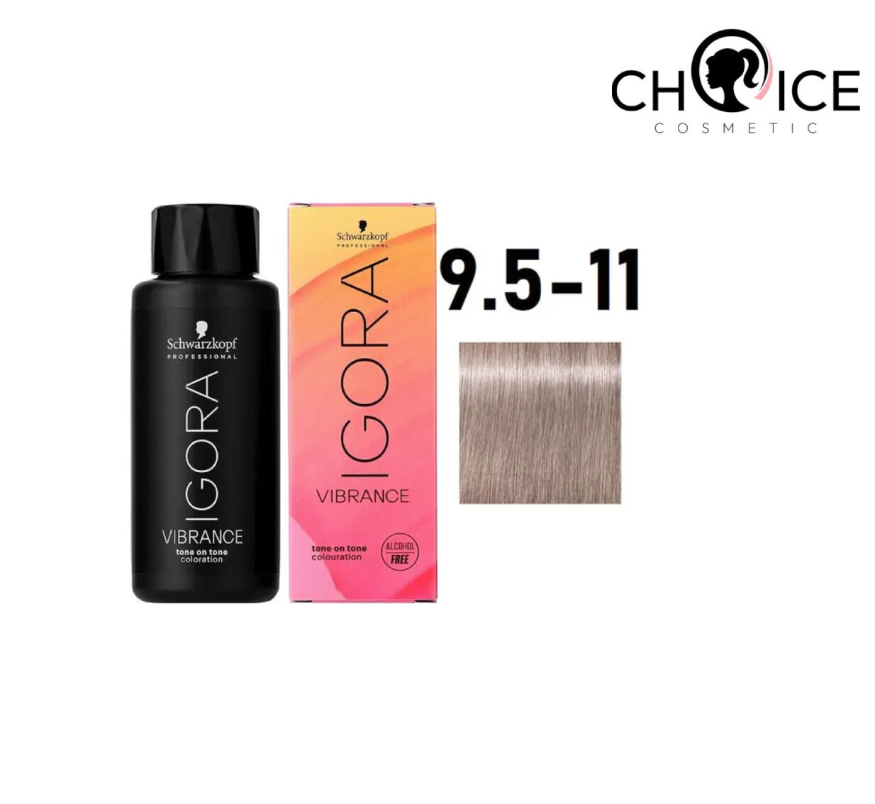 Schwarzkopf Professional Igora Vibrance 9,5-11 - Краситель тон-в-тон светлый блонд пастельный сандре экстра 60 мл