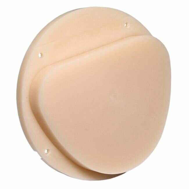 Пластмасса стоматологическая акриловая Re-Fine Acrylic заполимеризованная, форма: диск, цвет: А2, диаметр:101мм, высота: 13