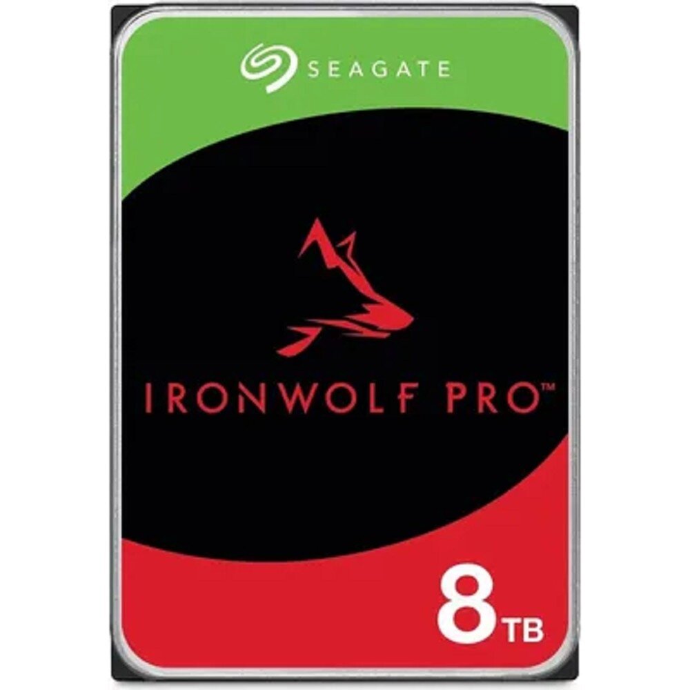 Жесткий диск 8TB Seagate Ironwolf Pro (ST8000NT001) SATA 6.0Gb/s, 7200 rpm, 256mb buffer, 3.5", для NAS