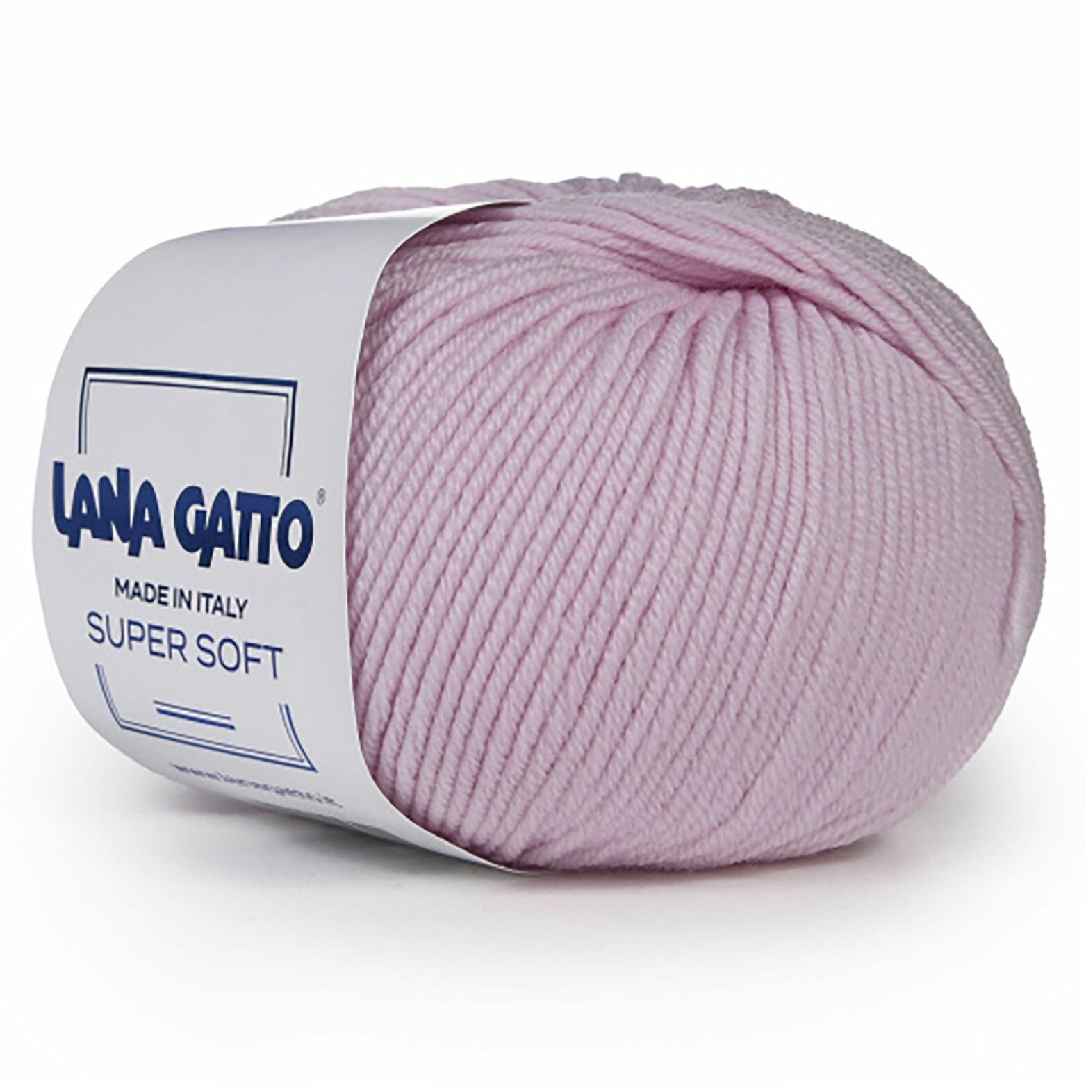 2 Мотка, Lana Gatto SUPER SOFT, 100% Чистая экстратонкая мериносовая шерсть / 50 гр. - 125 м, Цвет 5284