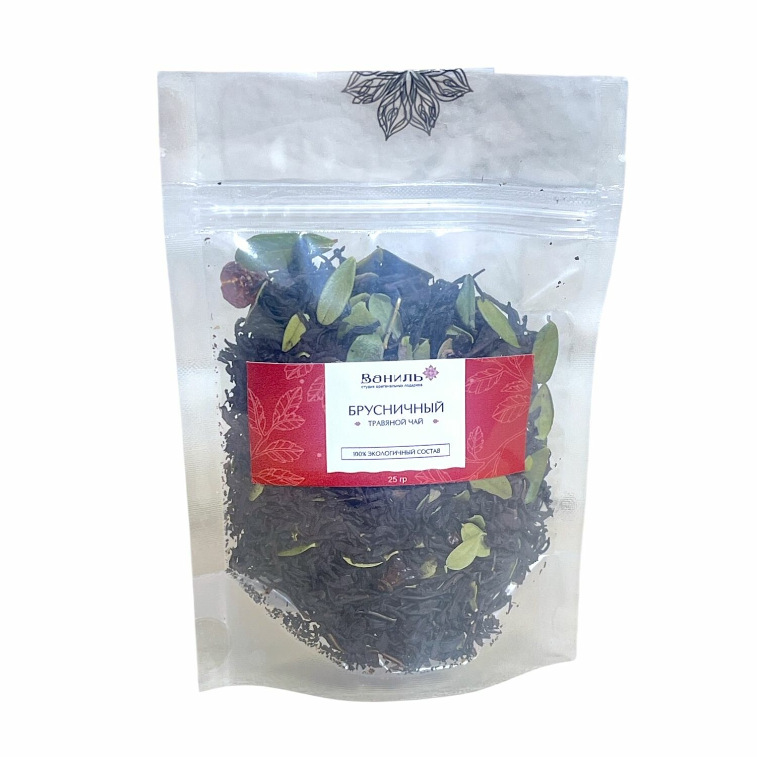 Чай травяной «Брусничный», 25 г