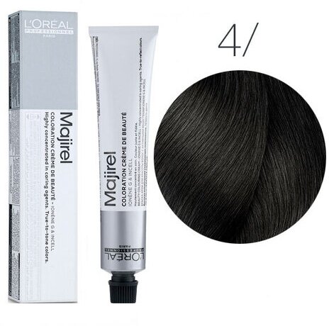 L'Oreal Professionnel стойкая крем-краска Majirel 4 шатен 50 мл