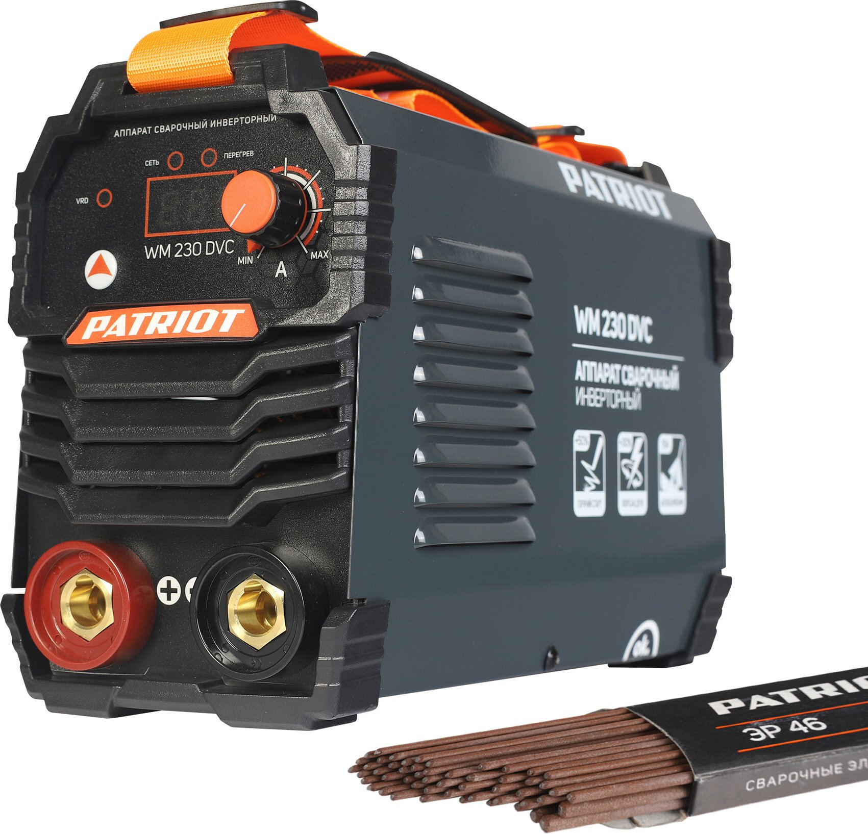 Сварочные аппараты PATRIOT Сварочный инвертор WM 230DVC MMA с под. Маска 300D