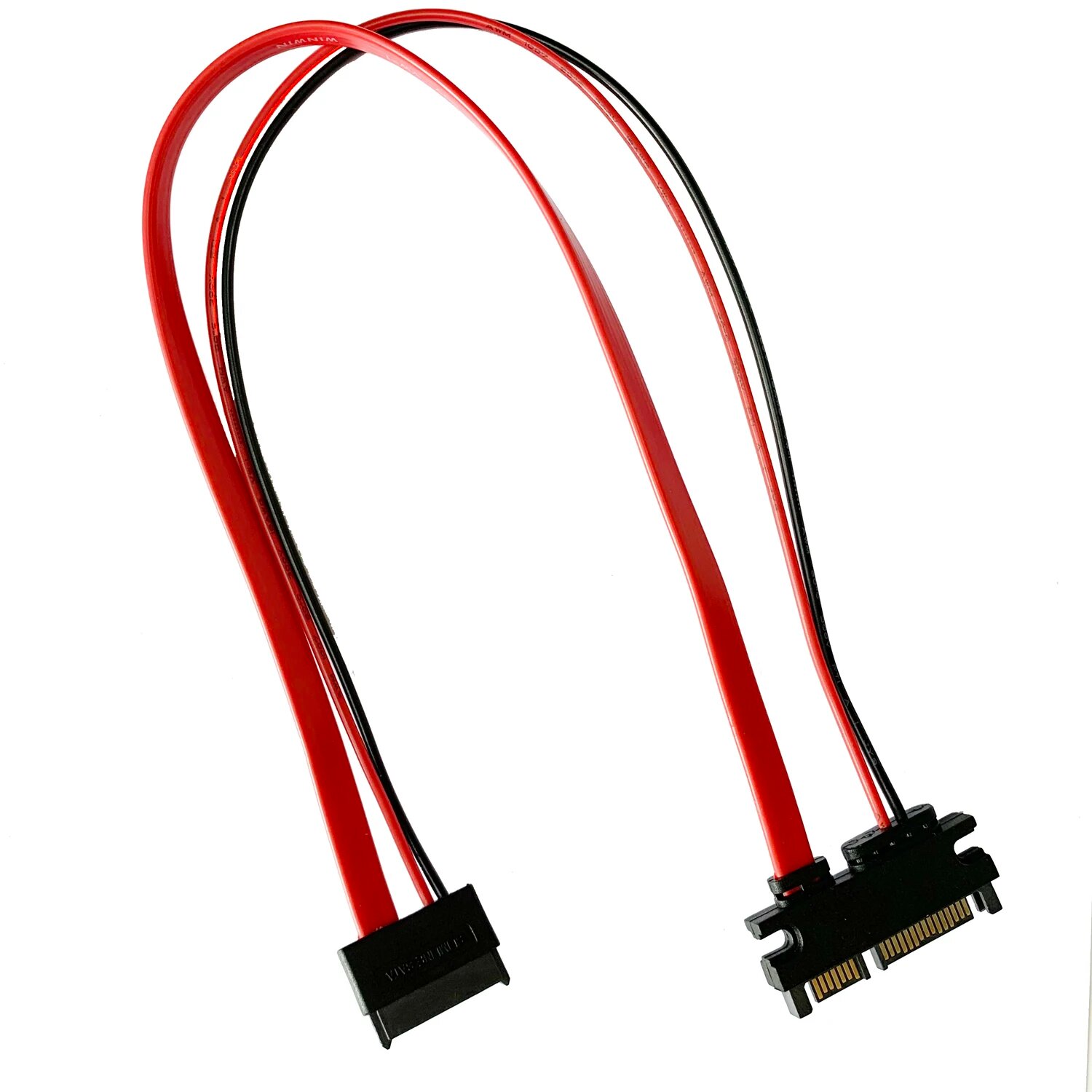 Slimline SATA 13-pin на 22-pin кабель 6 дюймов 35CM, 13P F to 22P M