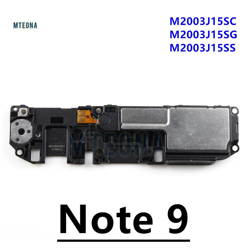 Динамик для Xiaomi Redmi Note 9, звуковой сигнал, сменный динамик