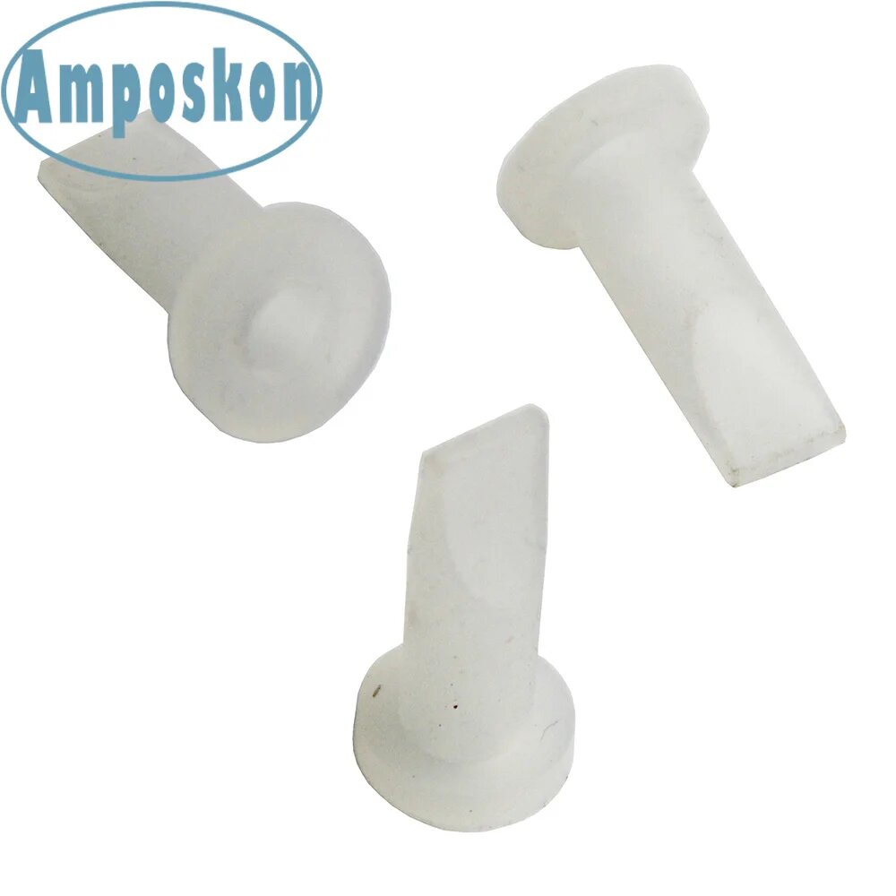 10 шт, 11 x 6,6 x 20 мм, прозрачный силиконовый клапан «утконос», односторонний обратный клапан для предотвращения обратного потока жидкости и газа