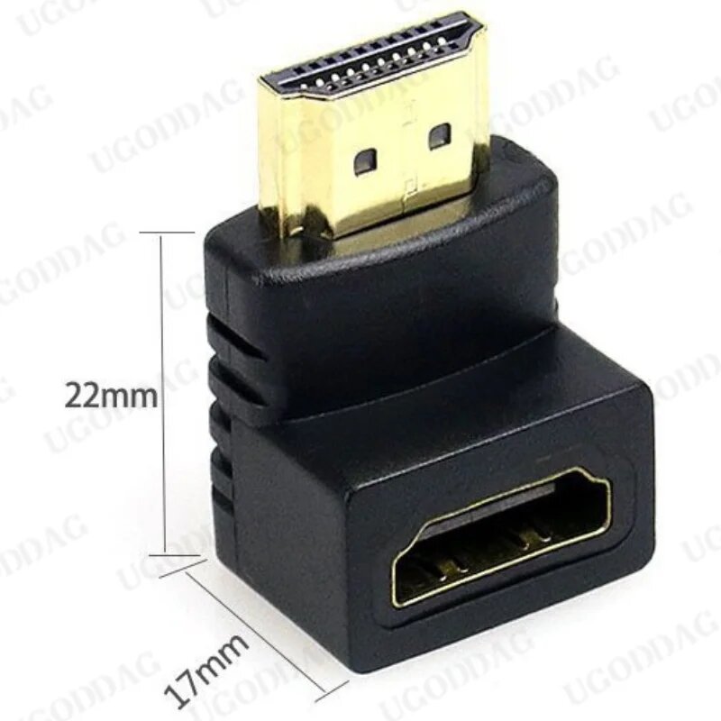 UGODDAG HDMI угловой адаптер 90 градусов