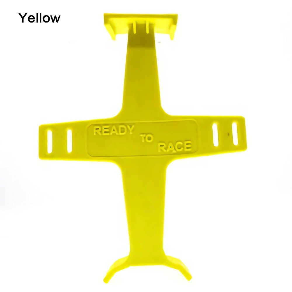 Защитный фиксатор вилки для мотокросса из АБС-пластика с глянцевой отделкой Желтый, yellow