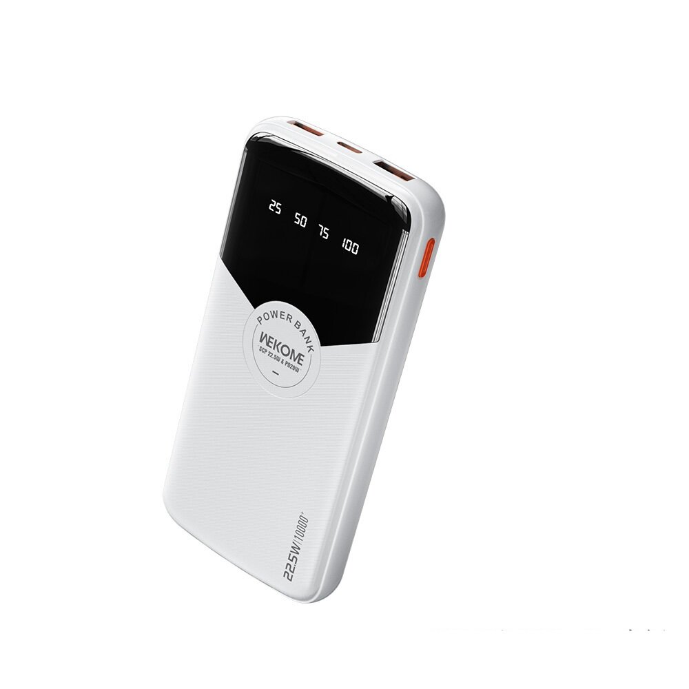 Внешний аккумулятор Wekome Pop Digital Series Gen3 22.5W Super Fast Charging Power Bank 20000 mah (WP-43) White