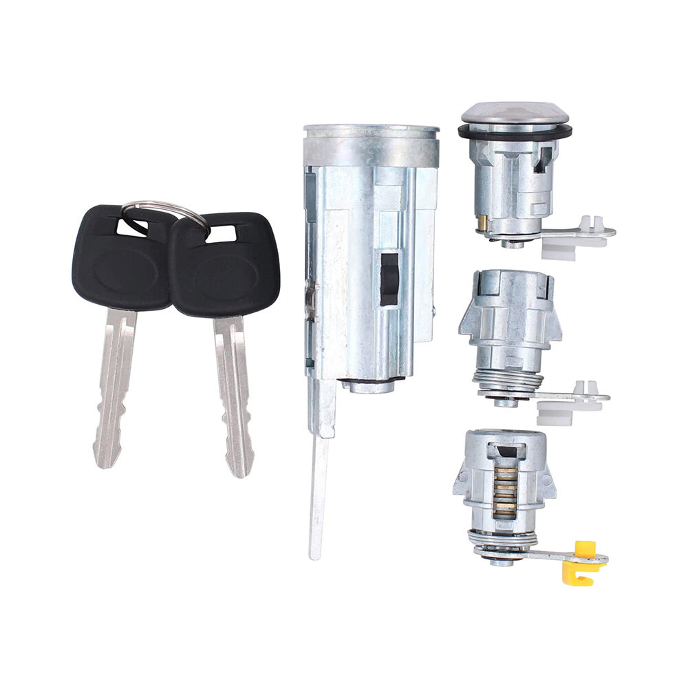 Комплект замков зажигания, двери багажника и личинки замка для Toyota Corolla 1987-1992 годов
