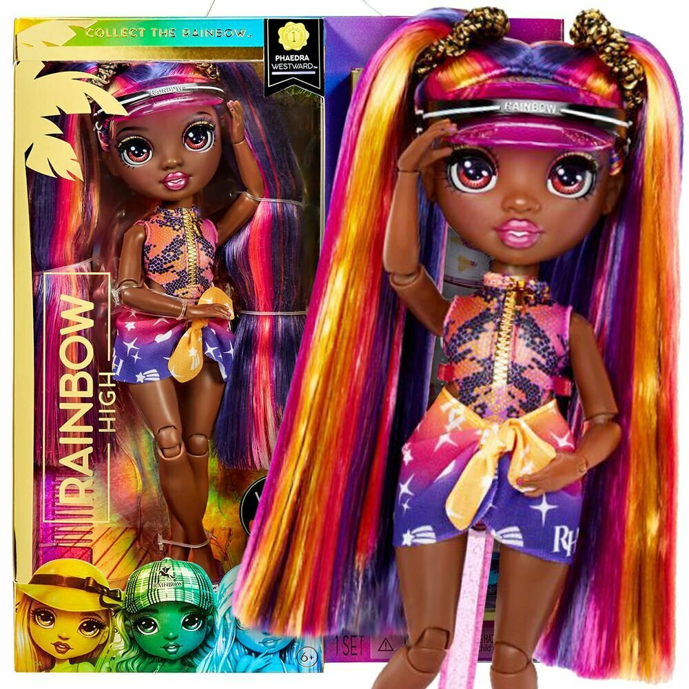 Кукла Rainbow High P Coast Phaedra Westward