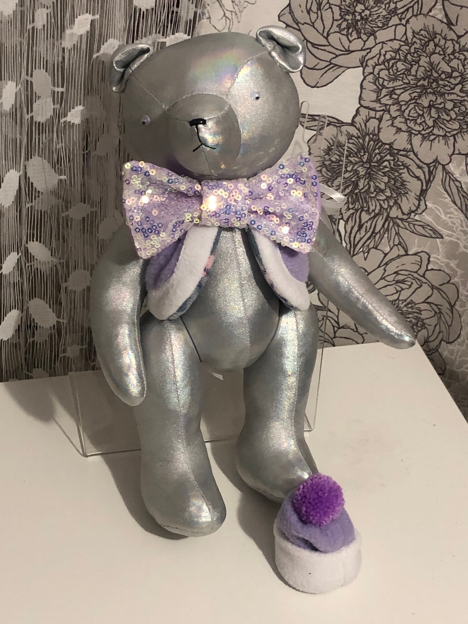 Мишки Тедди, текстиль, 30см, подарочный набор