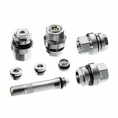 Вентиль колесный для скрытой установки, комплект 4 шт, норм, V-007 Set