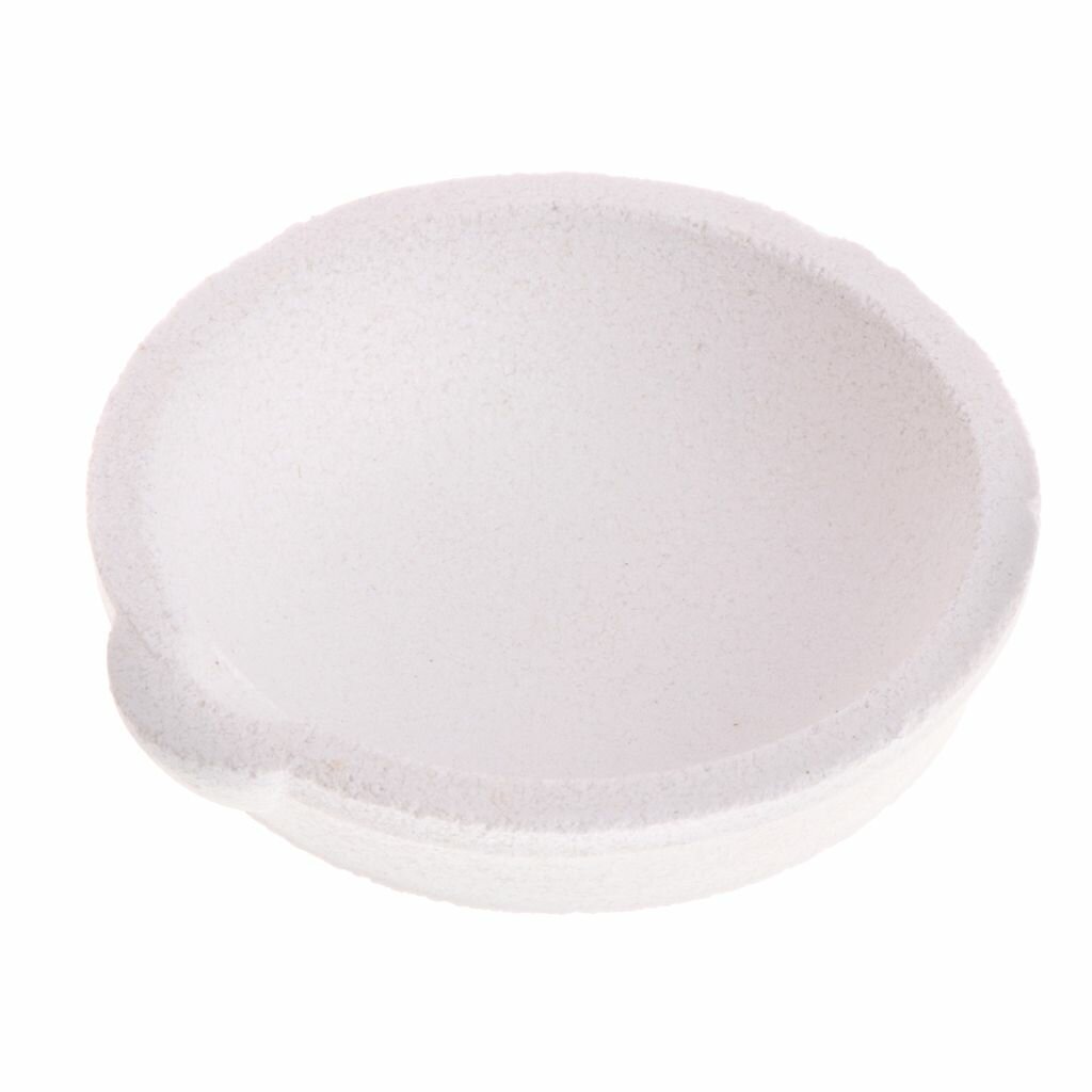 Кварцевый тигель для плавки золота и серебра, ювелирная кварцевая чаша 250 г, термостойкая чаша для ювелирного оборудования, высокая чистота и удобное опорожнение