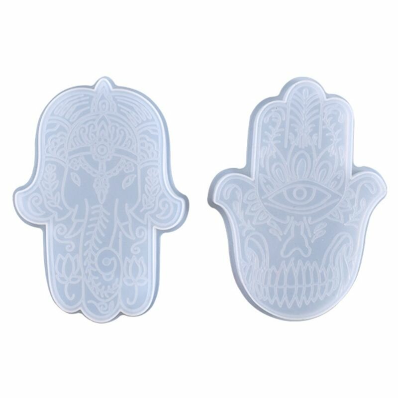 2 шт. Комплект силиконовых форм для подставок-украшений "Рука Фатимы" - 3