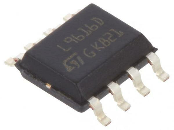 Микросхема STMicroelectronics L9616, transceiver, 4,5-5,5 В DC, SO8, -40-150 градусов, 1 шт