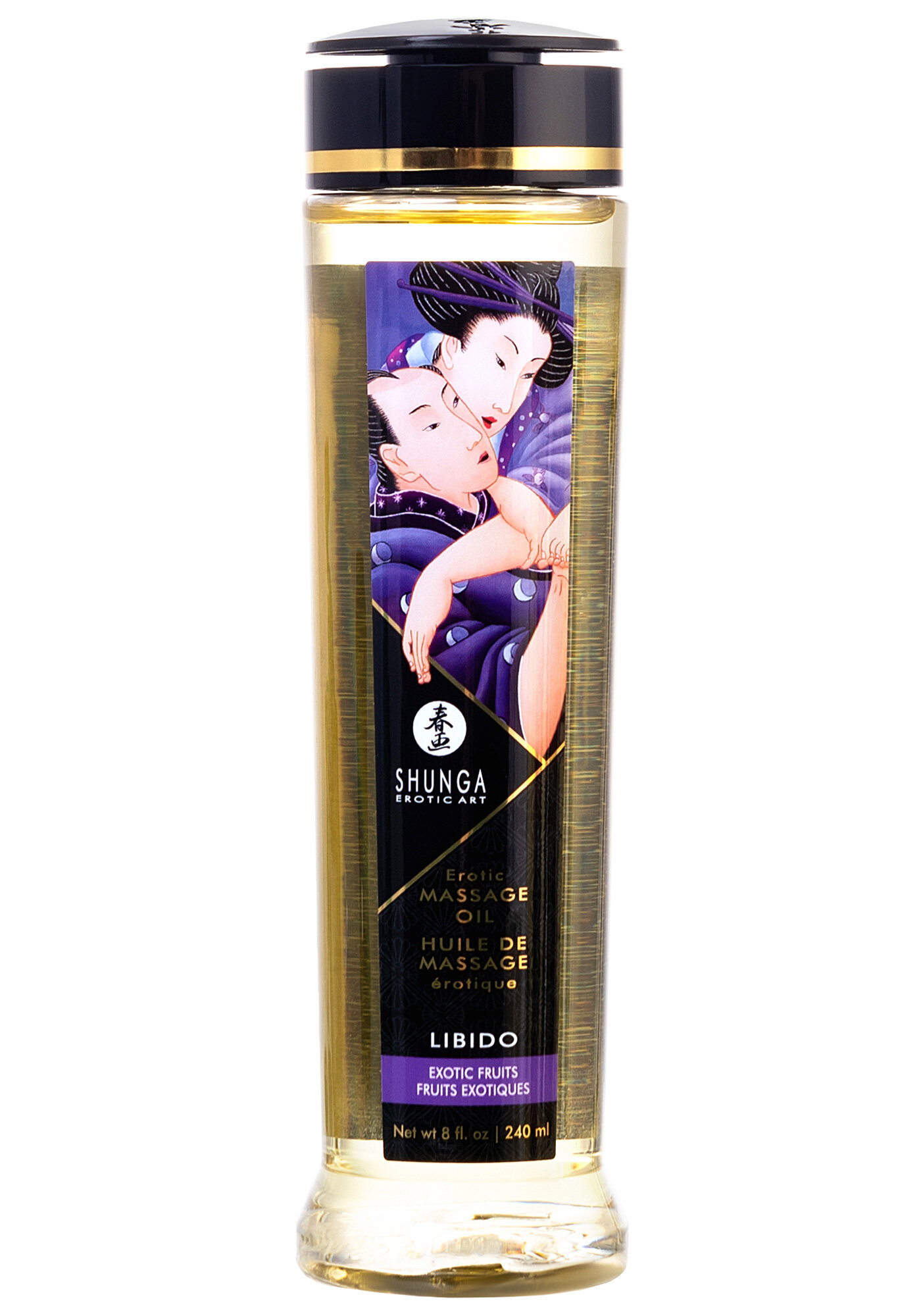 Массажное масло Shunga Libido Exotic Fruits, 240 мл