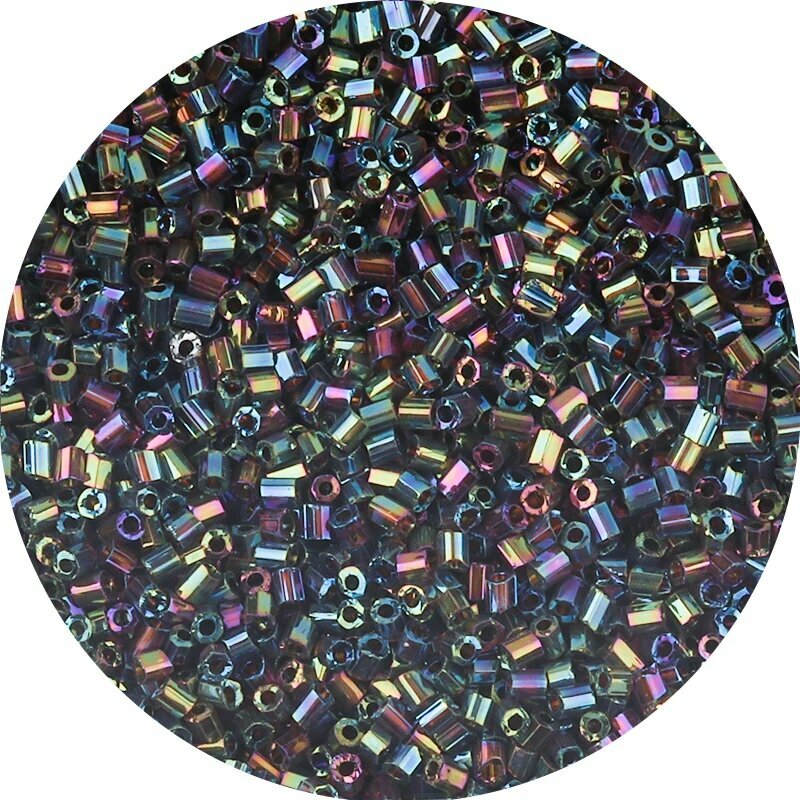 Хрустальные стеклянные бусины 2х2 мм Чешское стекло AB10