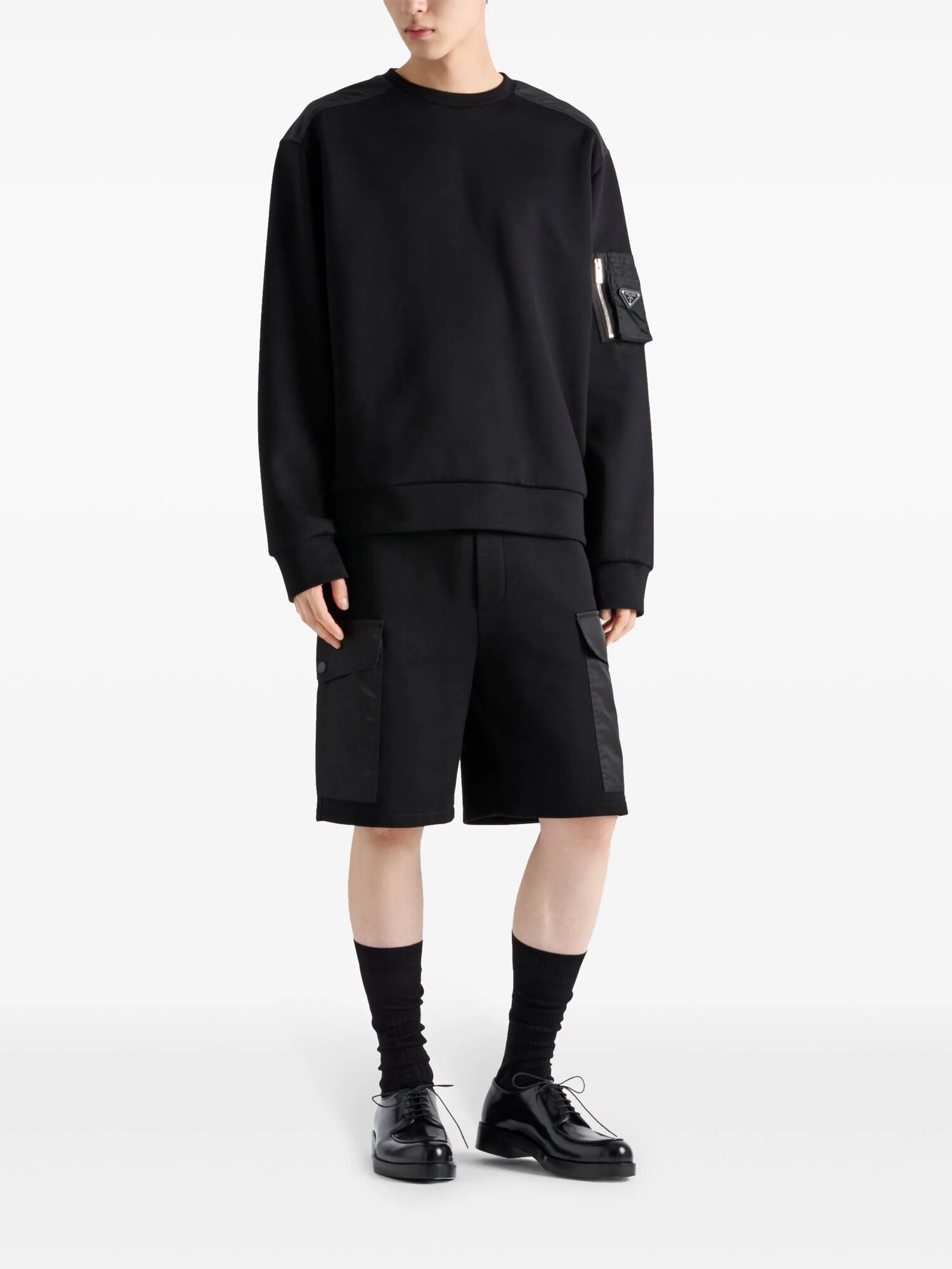 Толстовка Prada, размер M, , black/black — фото 1
