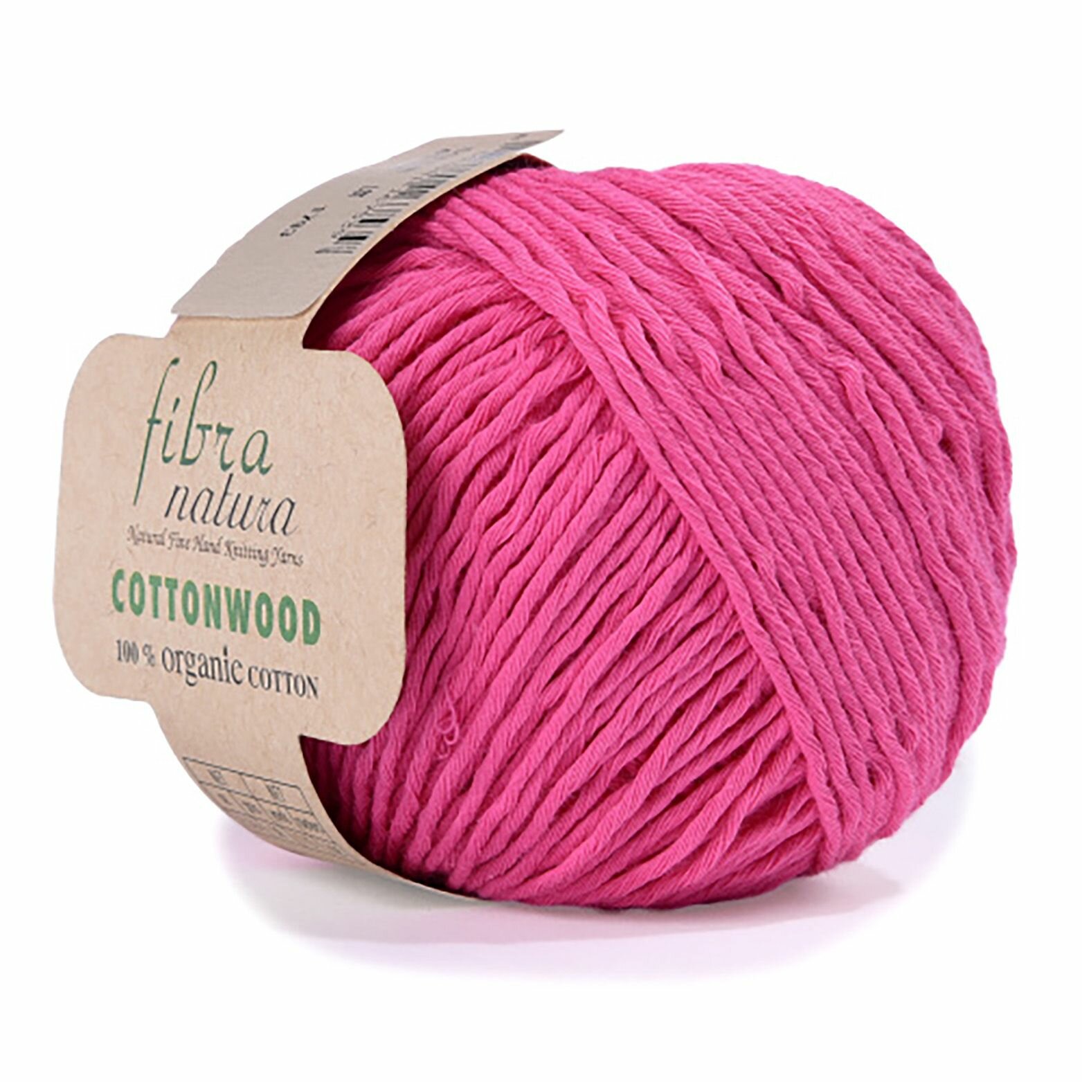 5 Мотков, Fibra Natura COTTONWOOD, 100% Хлопок / 50 гр. - 105 м, Цвет-41116
