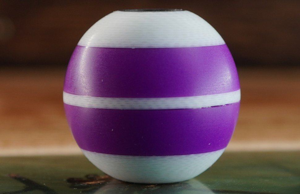 Светящаяся бусина для темляка KnifeCustomGarage № 149 Ультрафиолет