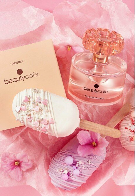 Парфюмерная вода для женщин Beauty Cafе, 50 мл, подарок