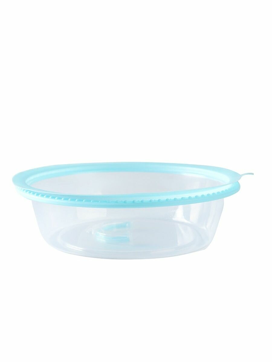 Прозрачный небесно-голубой полипропилен, крышка для сервировки, штабелируемый поднос для подогрева, подходит для кухонной микроволновой печи, герметичная крышка, можно мыть в посудомоечной машине