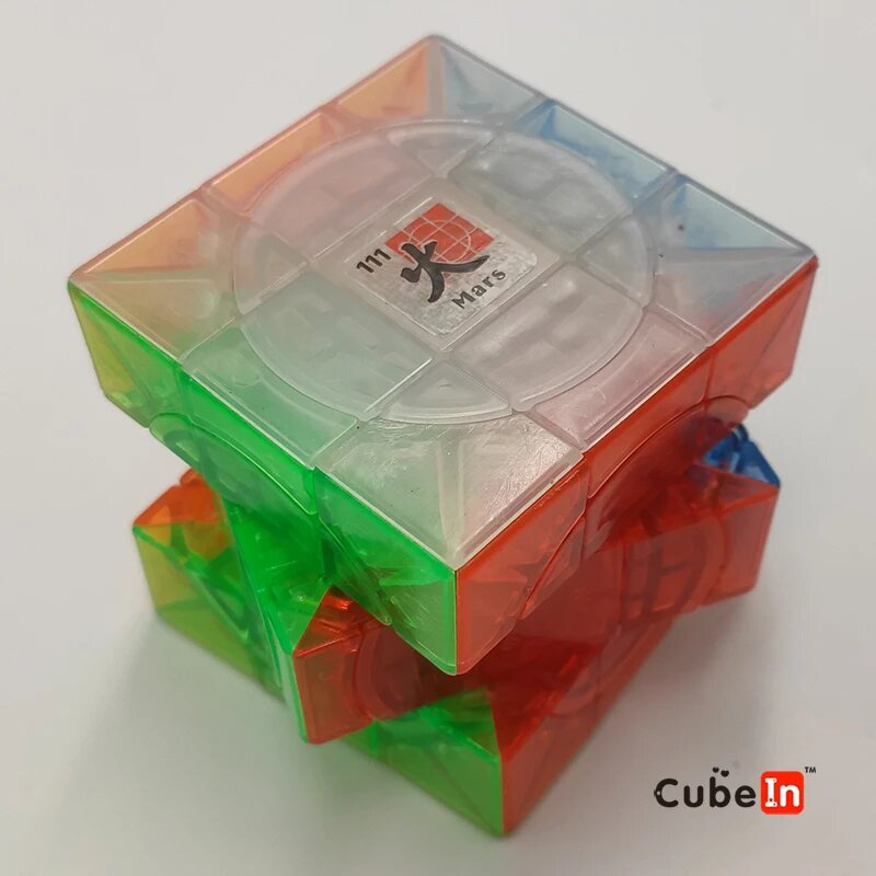 MF8 Crazy 3x3 Plus Кубик Рубика Черный Mars Clear