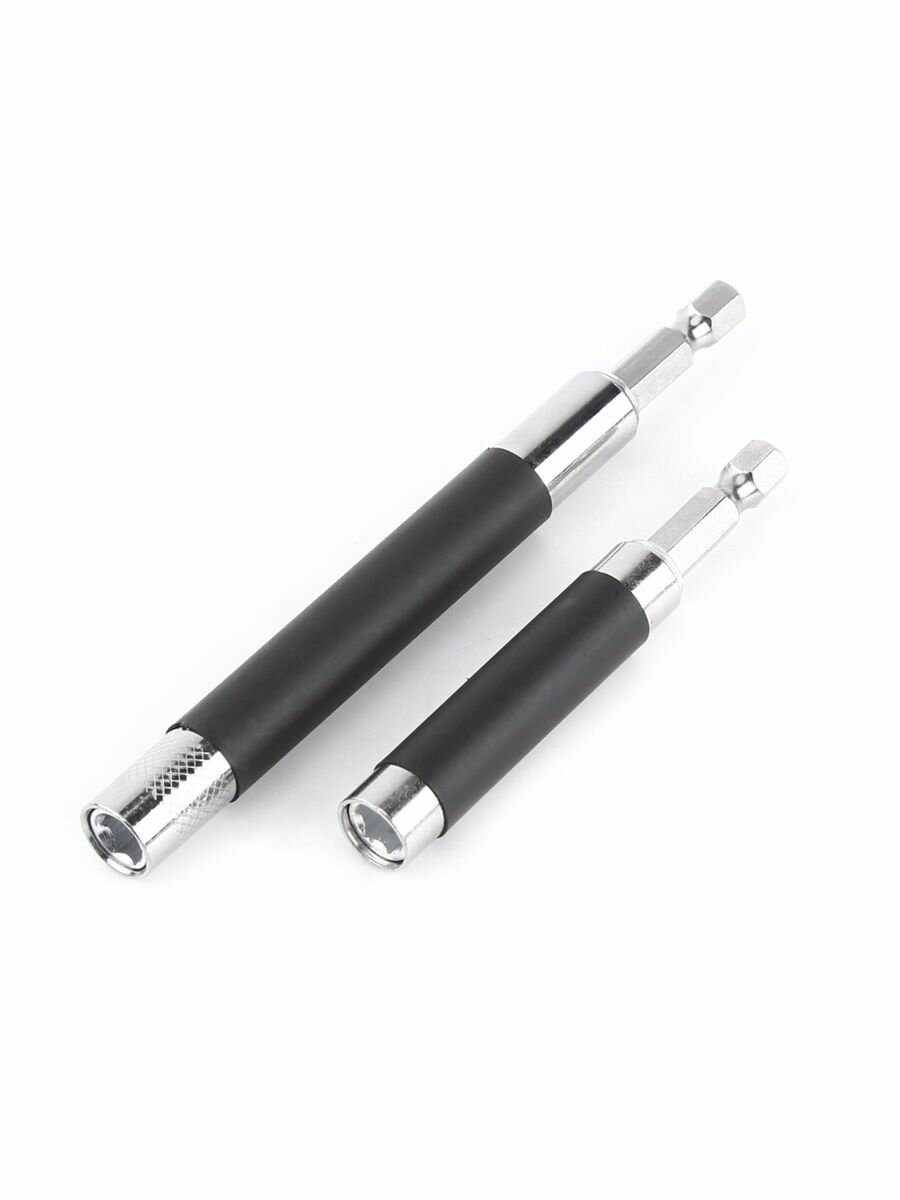 Держатель бит для электрической отвертки 1/4 дюйма, 2 шт. выдвижной магнитный адаптер с шестигранным хвостовиком для удобного хранения и организации бит