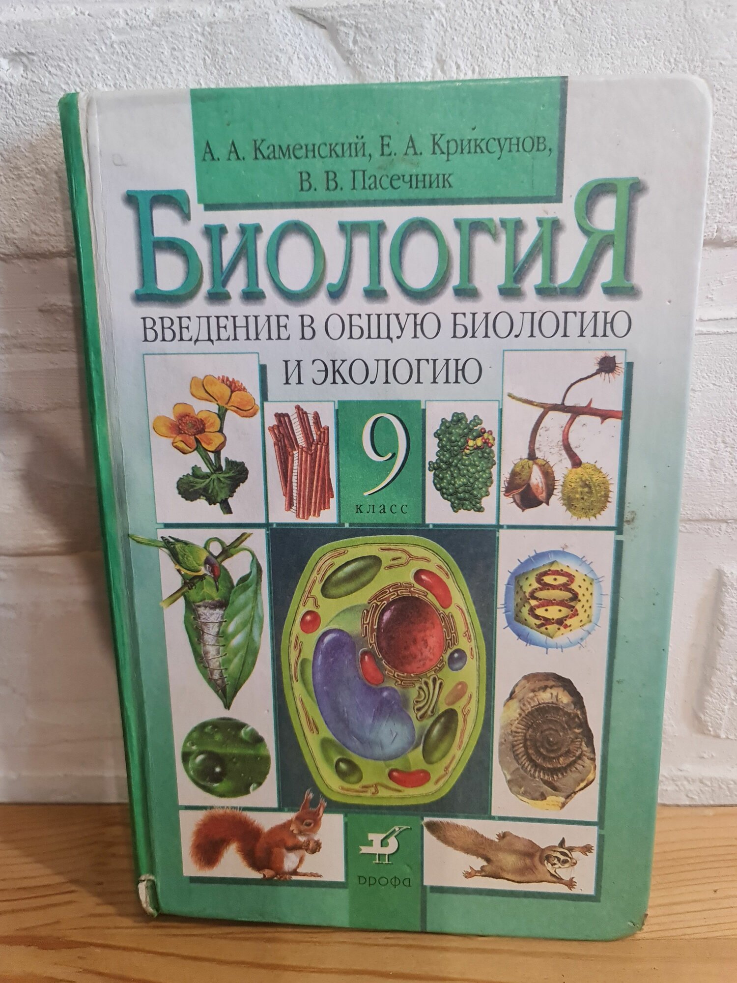 Редкая книга А. Каменский, Е. Криксунов - Биология. Введение в общую биологию и экологию, учебник 9 класс, 2005 г.