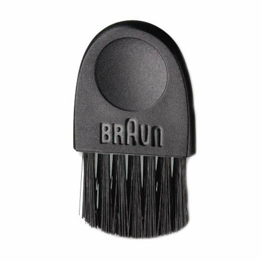 Щетка для чистки электробритв и эпиляторов Braun, черная