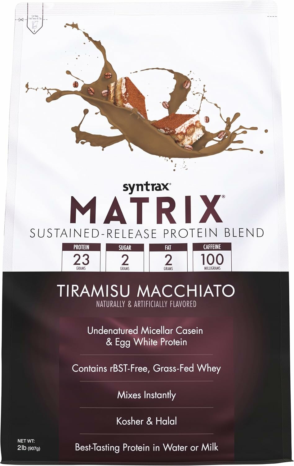 Многокомпонентный протеин Syntrax Matrix Тирамису, 907 г