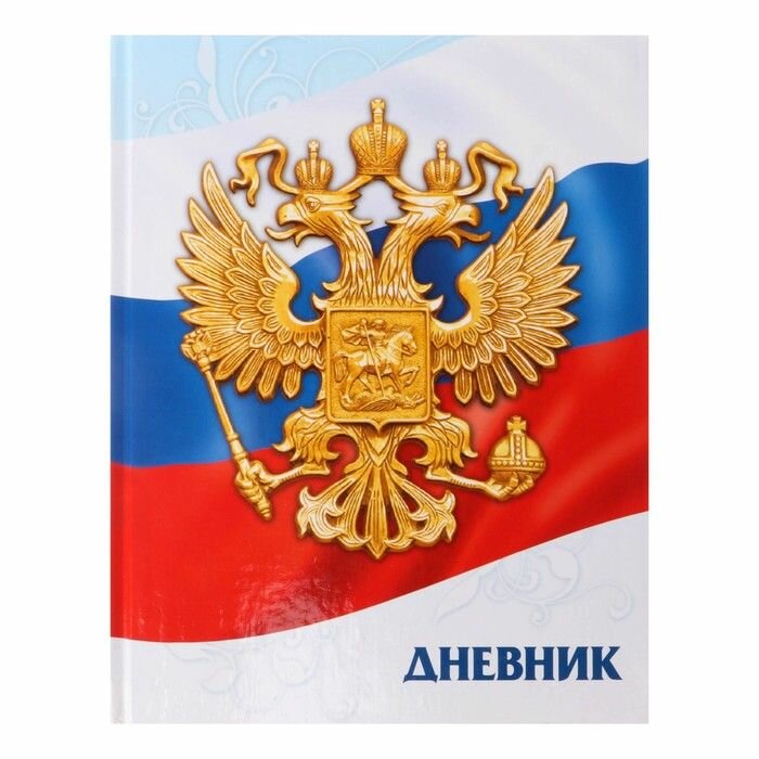 Дневник Calligrata "Символика-5", универсальный, 1-11 класс, твердая обложка 7БЦ, глянцевый, 40 листов