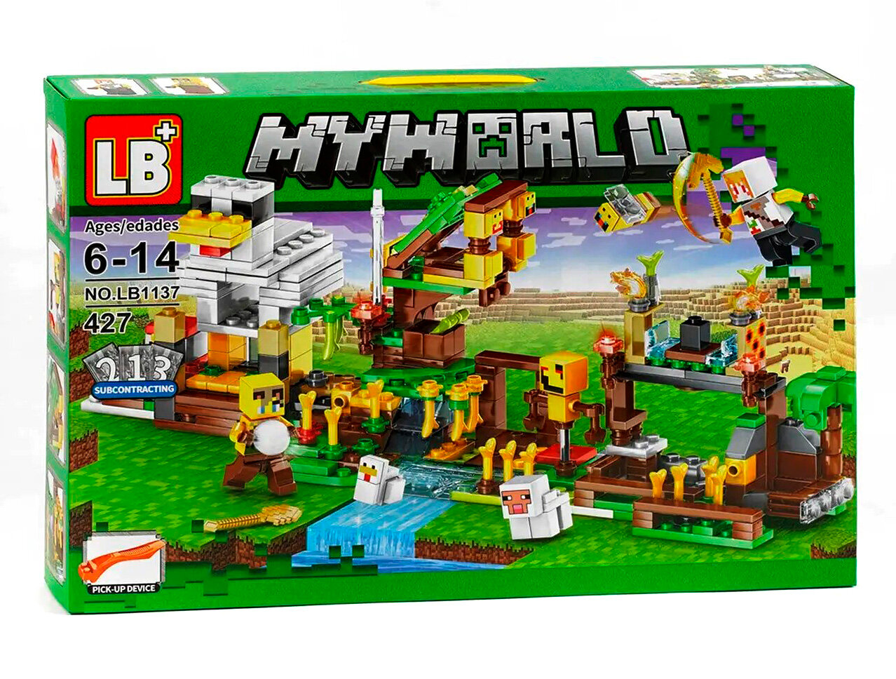 Конструктор LB My World "Ферма у ручья", LB1137, 427 деталей