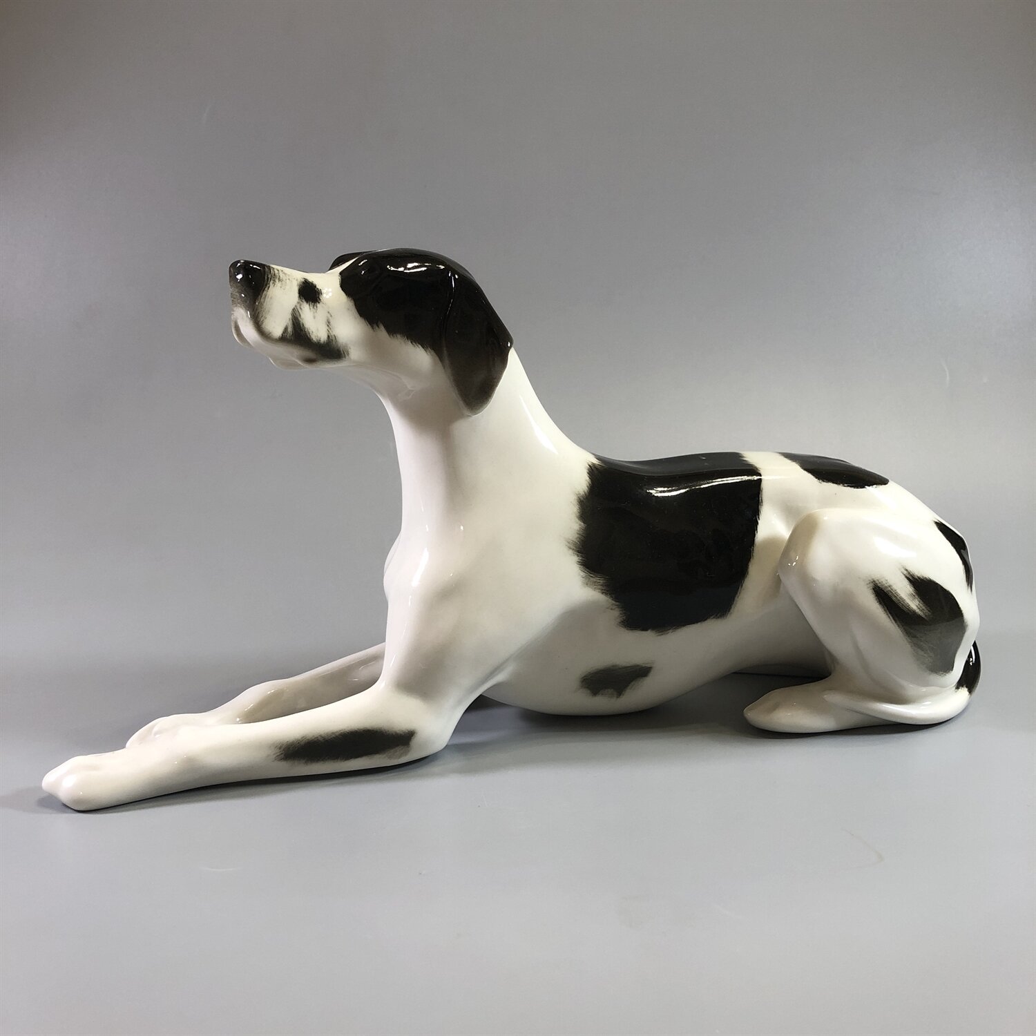 Статуэтка «Пойнтер», фарфор, ЛФЗ, СССР, 1970-е гг.