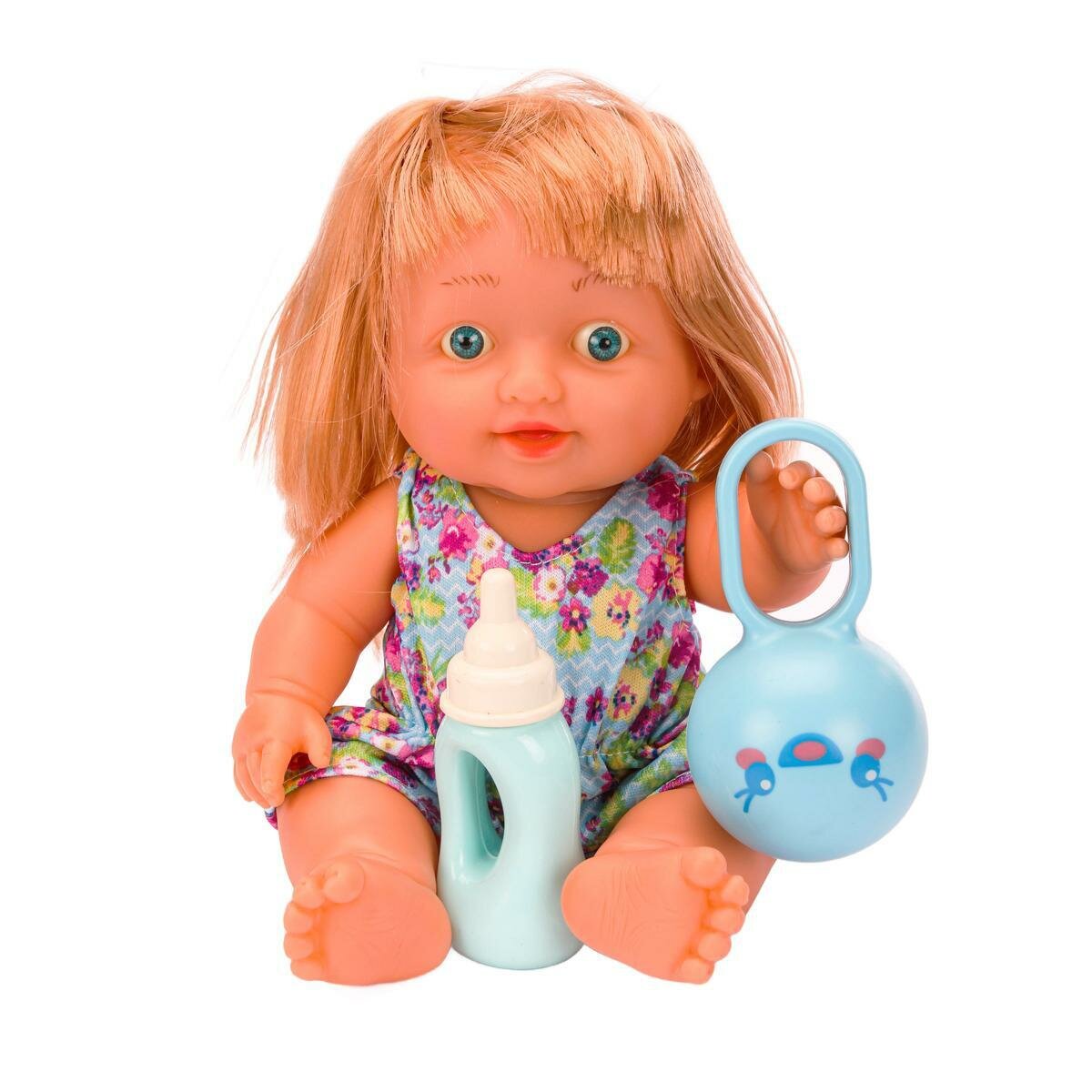 Пупс интерактивный с аксессуарами, 38 см, подвижные руки/ноги, набор для ролевых игр