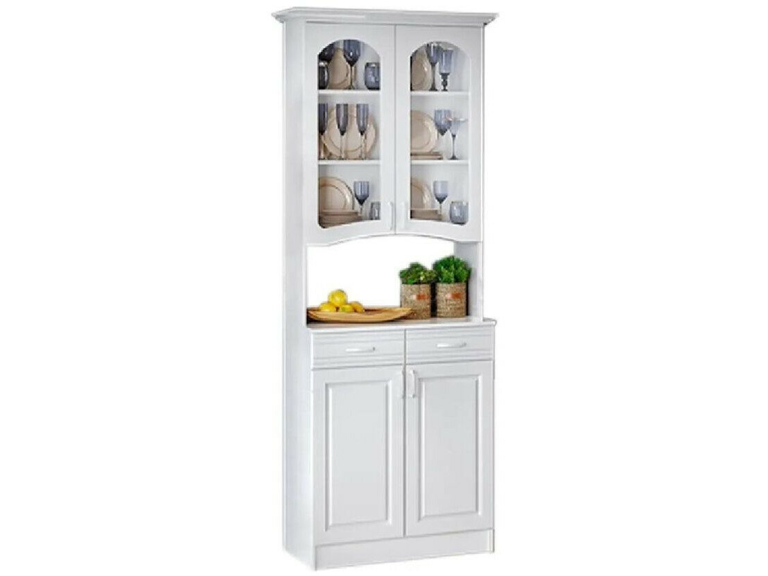 Буфет Констанция двухстворчатый (Белый матовый)