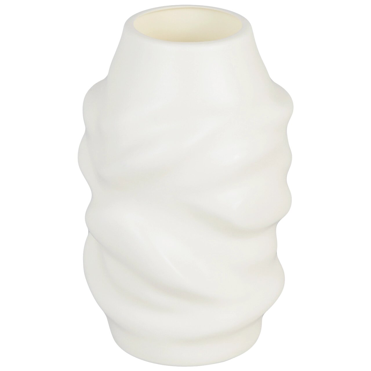 Ваза для цветов 20.5 см из пластика - современный дизайн, легкая и прочная