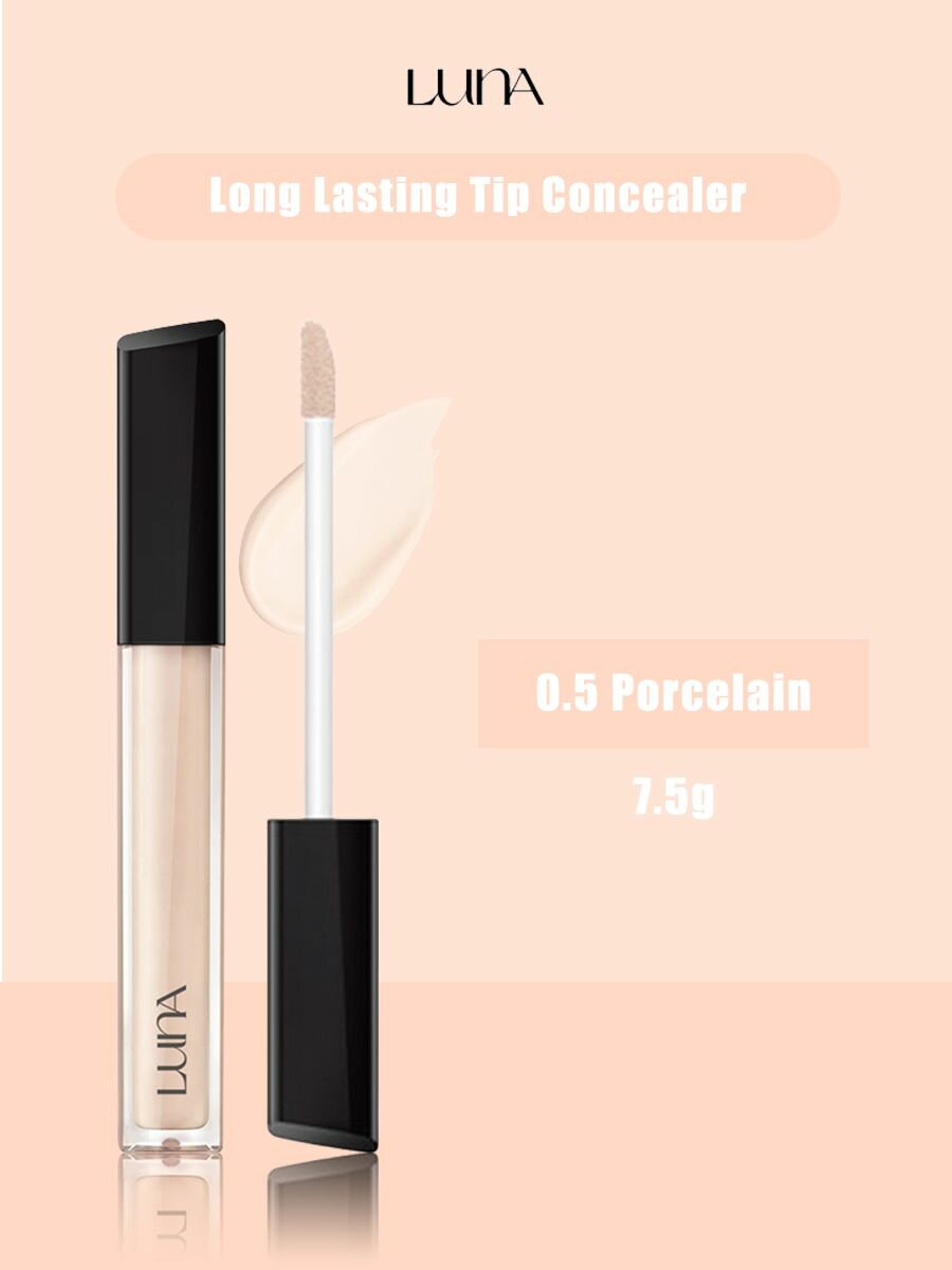 Консилер для лица LUNA Long Lasting Tip Concealer 7.5g - #0.5 Porcelain