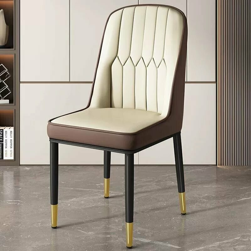 Стул, обивка из нубука, каркас из металла, нубук Тенерифе Дасти Блю, полукруглый, белый