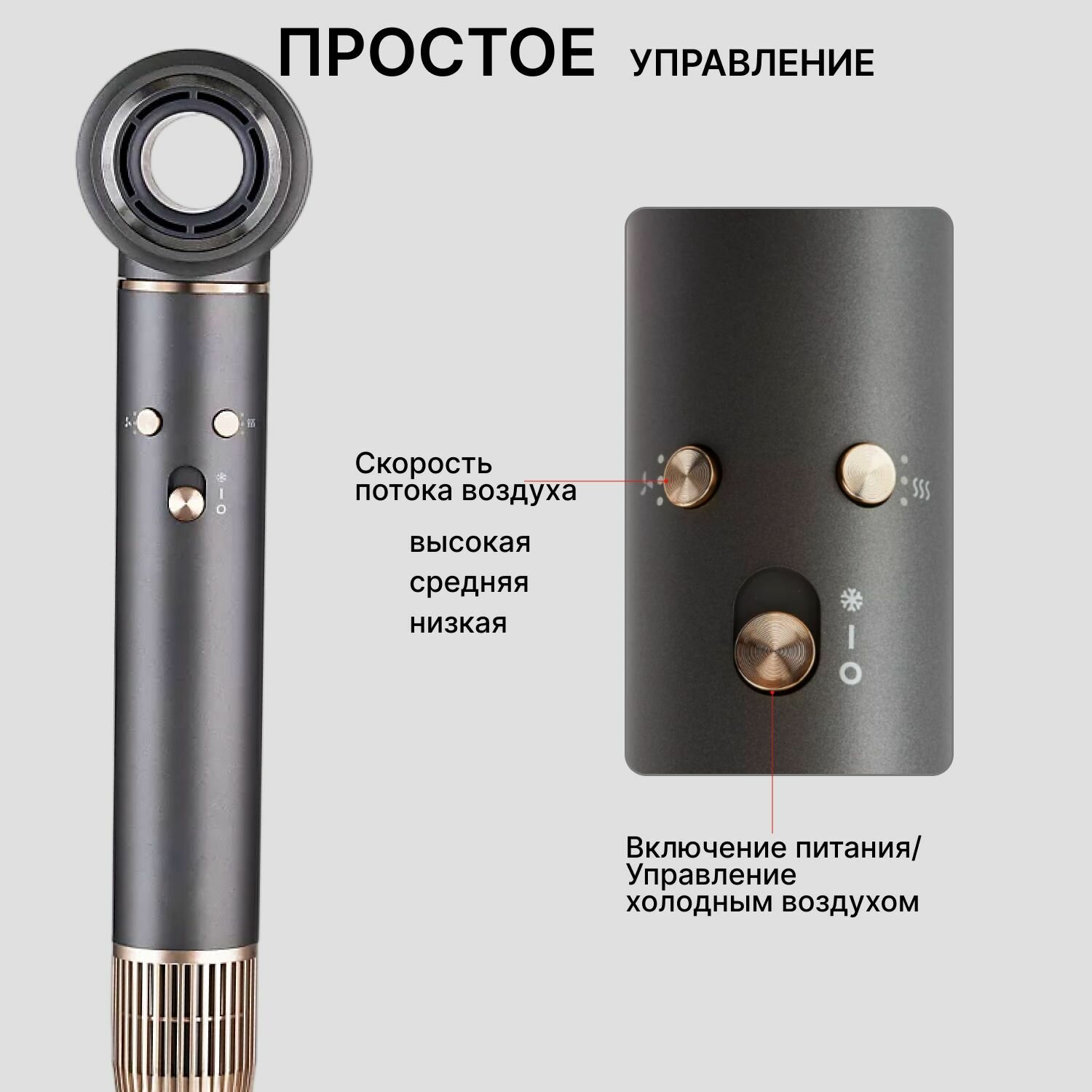 Фен для волос — фото 1