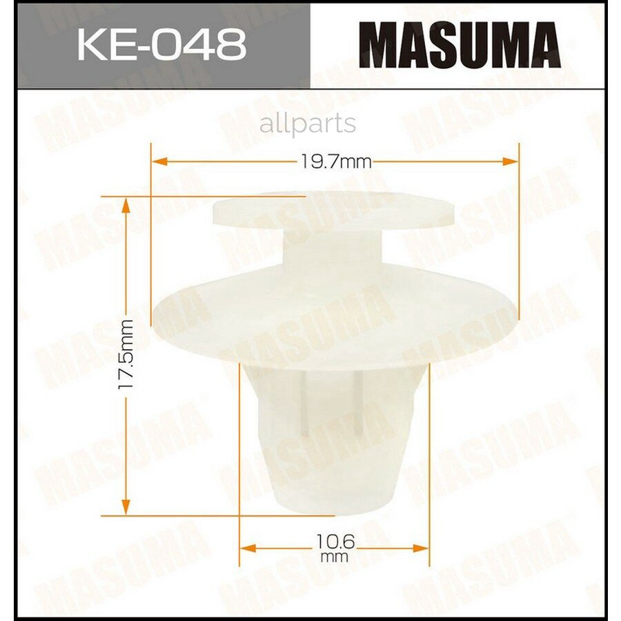 MASUMA KE-048 Клипса TOYOTA