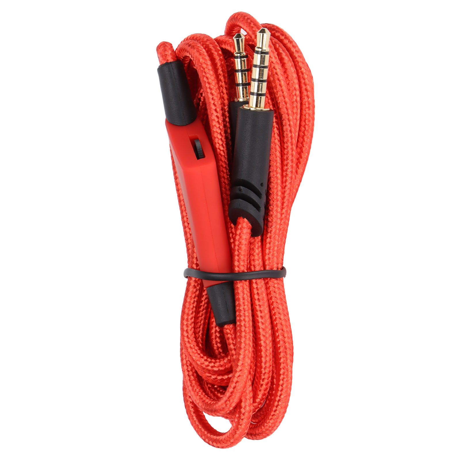 Сменный аудиокабель с регулятором громкости и без кнопки отключения звука для игровой гарнитуры Astro A10 A40TR (красный).