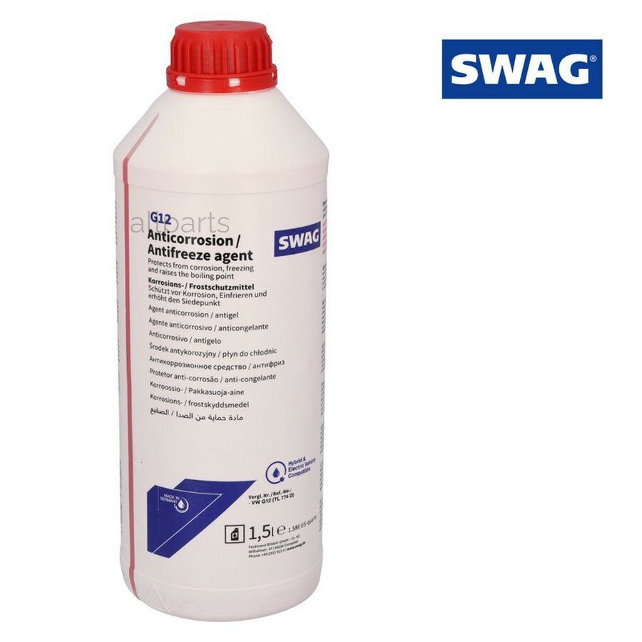 SWAG 99901381 SWAG Антифриз красный G-12 1,5л 99901381