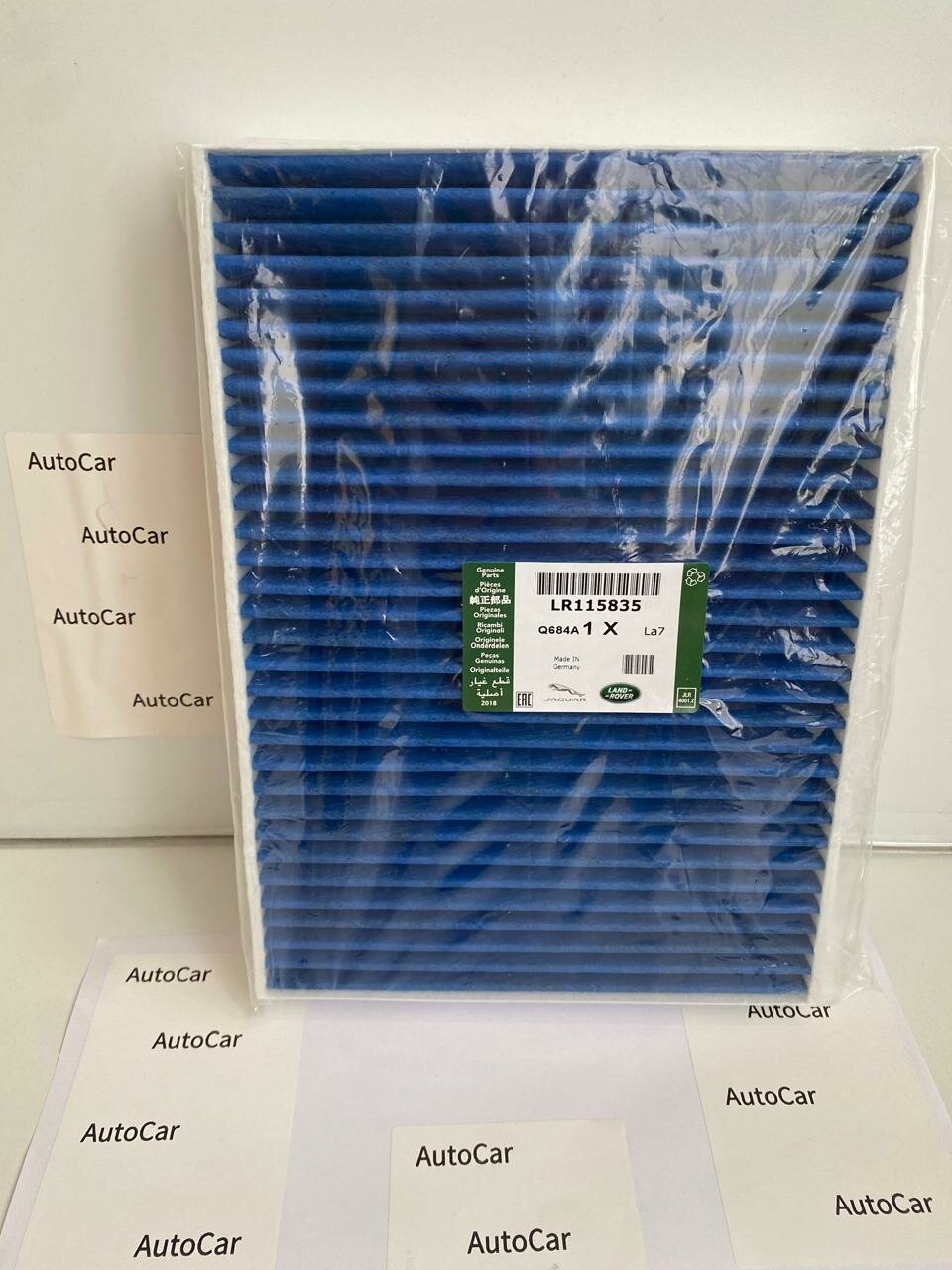 Фильтр салонный LR115835 угольный LAND ROVER Range Rover Evoque