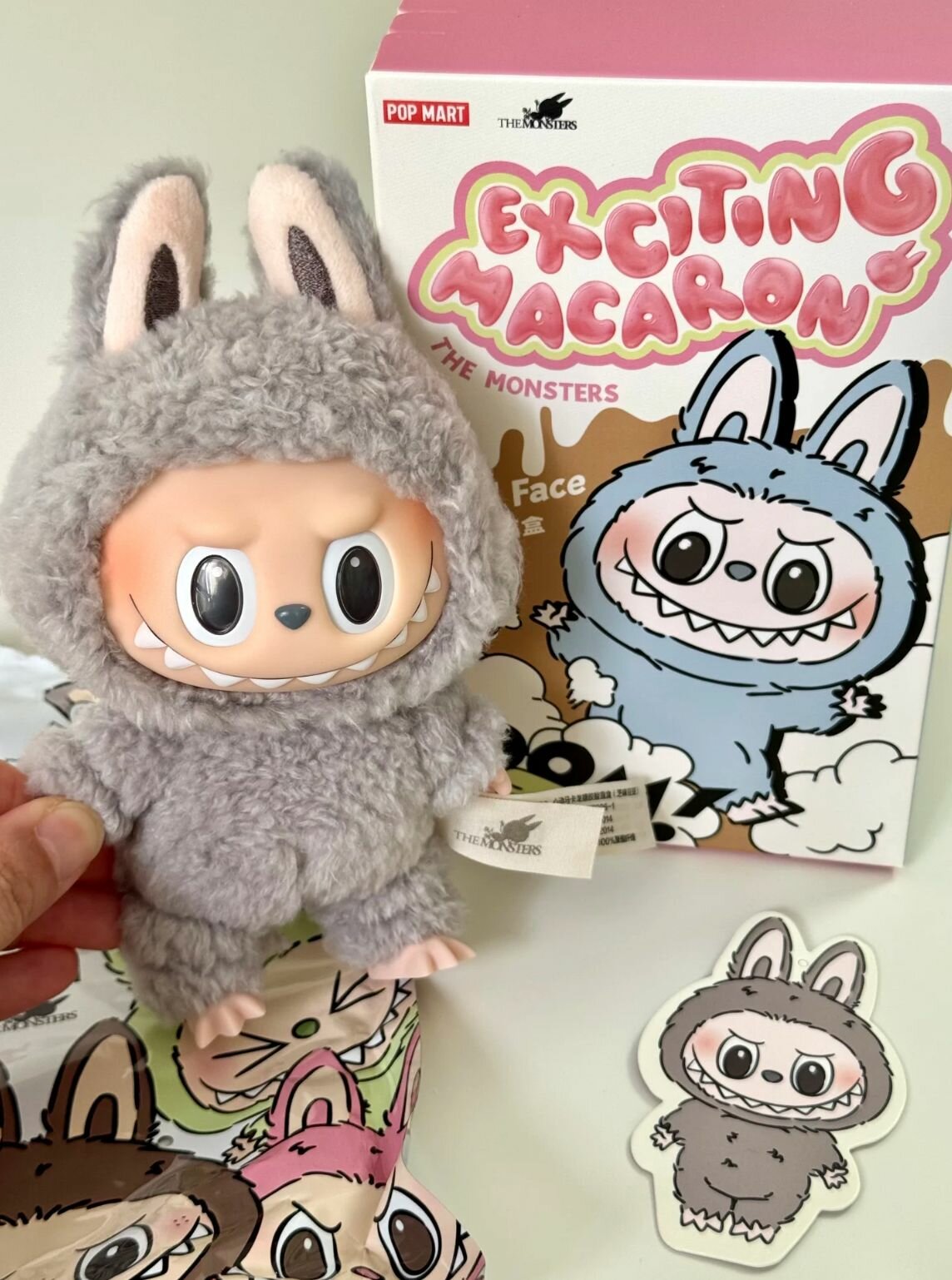 Мягкая игрушка Лабубу - LABUBU эльф сюрприз Джерри