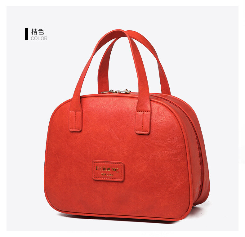 Tiktok Тот же стиль женская сумка, большая способность, модная сумка с ракушкой, прочная и прочная легкая роскошная макияж, нишевая трансграничная сумочка