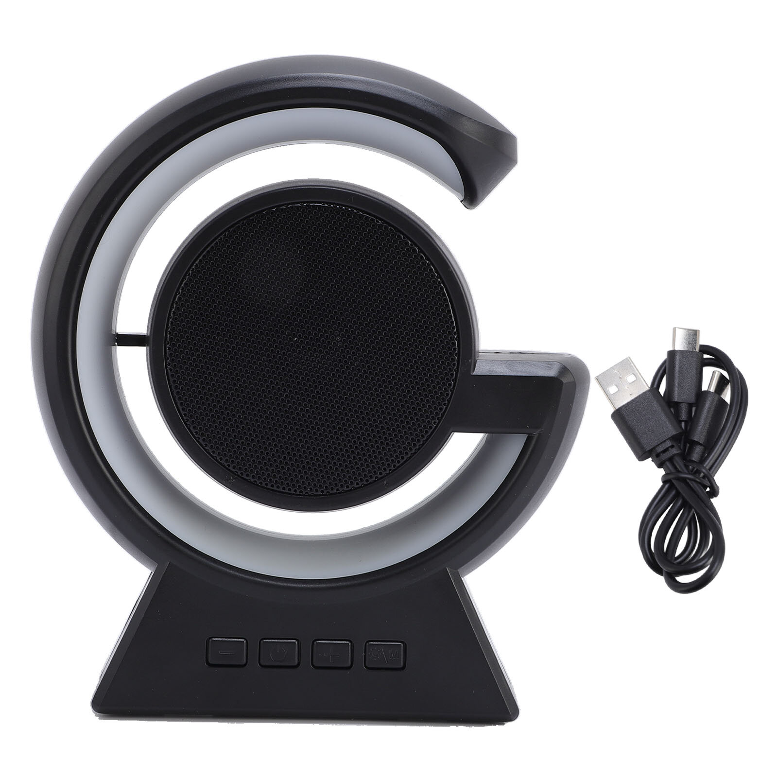 Bluetooth -динамик Bluetooth 5.3 Стерео -пары беспроводной портативный маленький динамик с RGB Lights для мобильных телефонов.