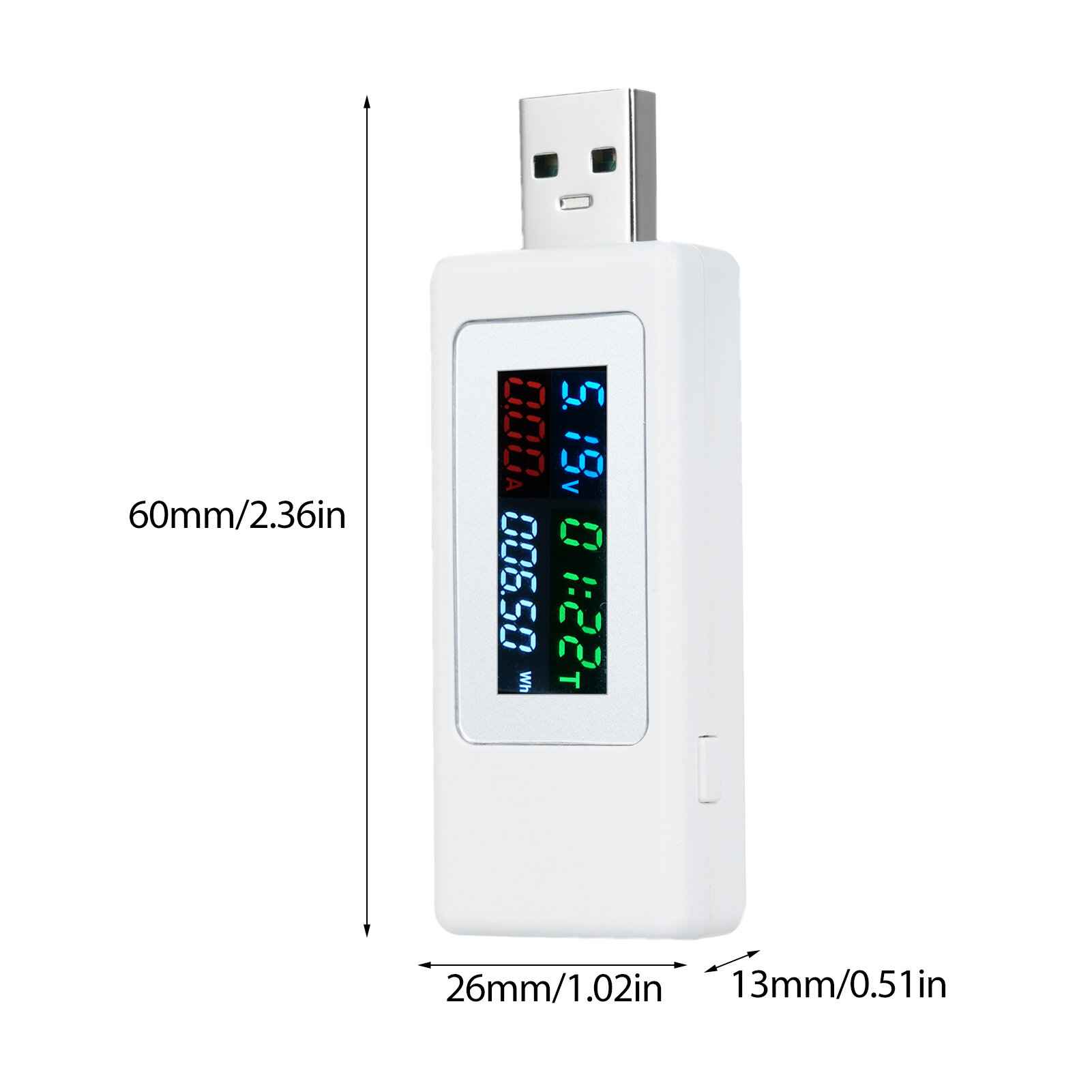 USB-тестер USB-измеритель мощности, тестер напряжения и тока 4 30 В, 0 6,5 А, 0 195 Вт, безопасный контроль качества, быстрая зарядка, вольтметр, амперметр, мультиметр, ЖК-измеритель напряжения, инструмент для зарядного кабеля, аккумулятора